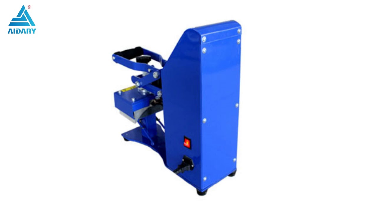 automatic open cap press machine CP2815S - YouTube