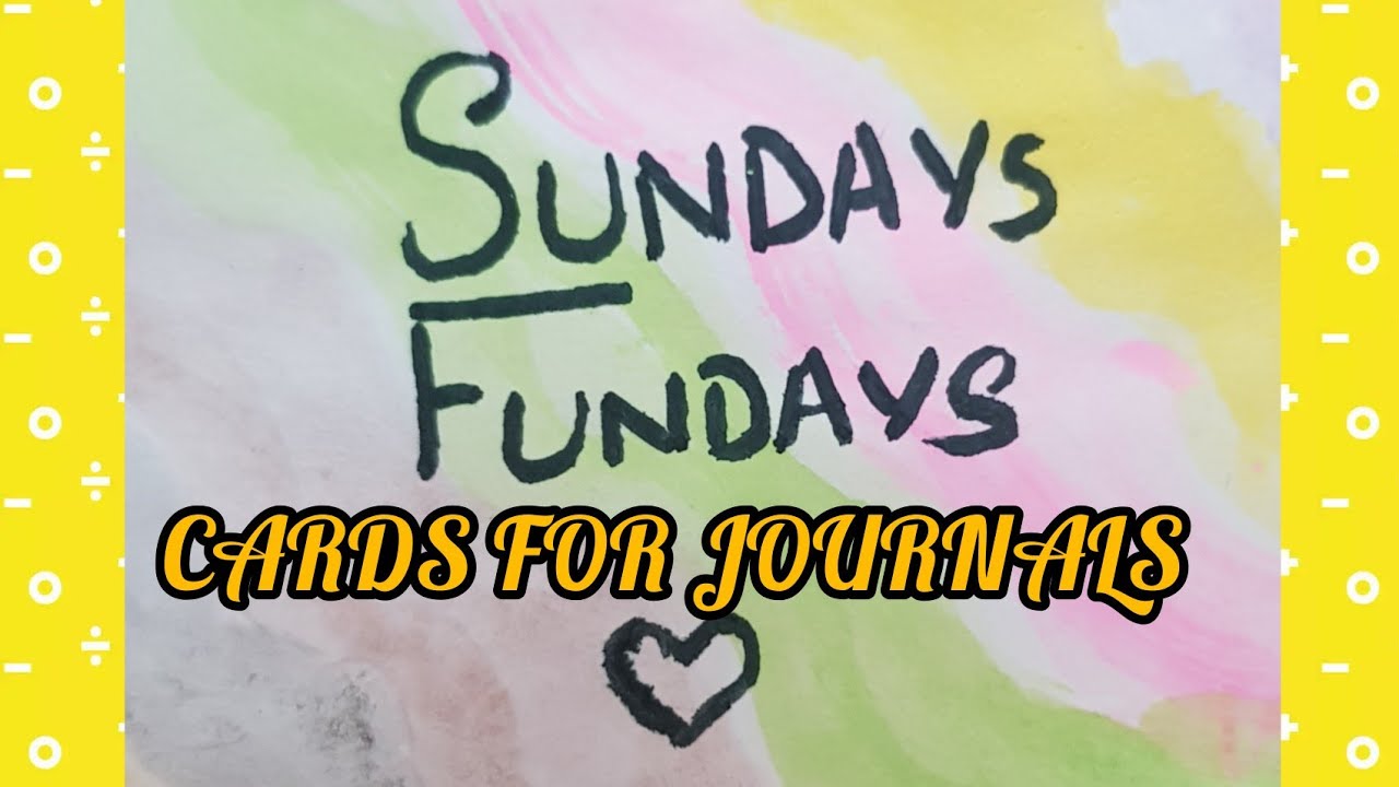 DIY CARDS FOR GOURNAL | WATER COLORED CARDS|ART| PAPER CARDS - YouTube