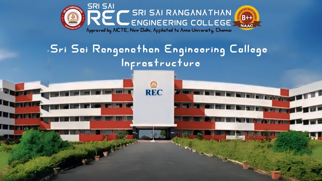 Sri Sai Ranganathan Engineering College Infrastructure - YouTube