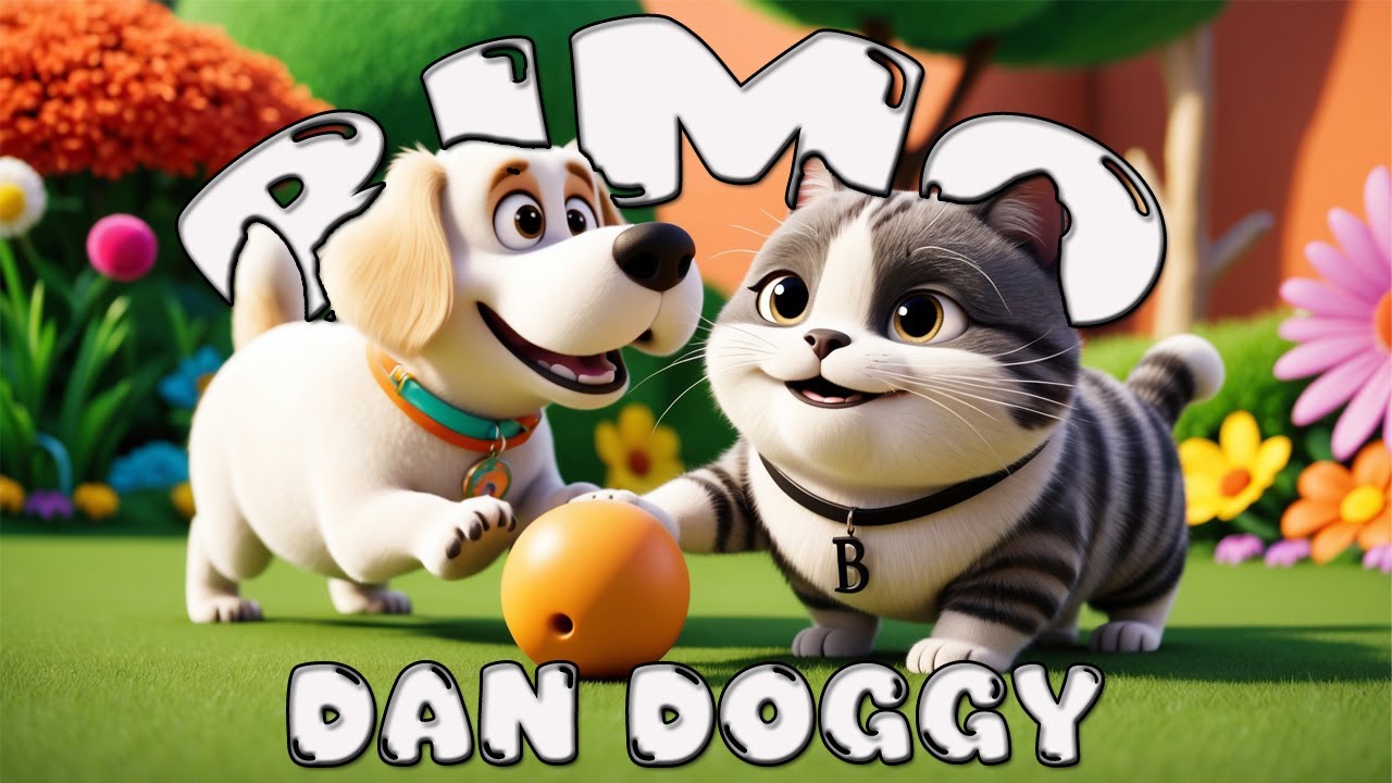 🙀BIMO DAN DOGGY 🙀Lagu Anak Ceria dengan Animasi AI! - YouTube
