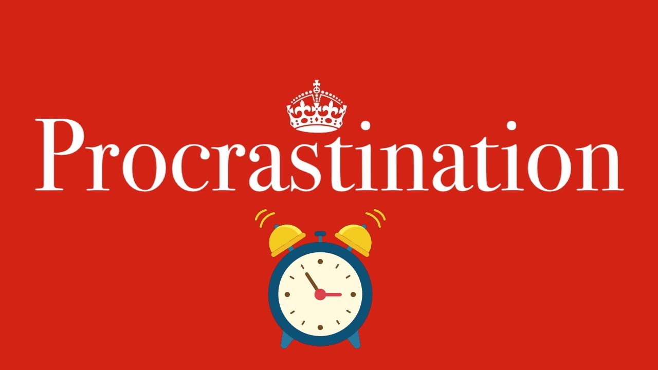 Procrastination (music video) - David Goody - YouTube