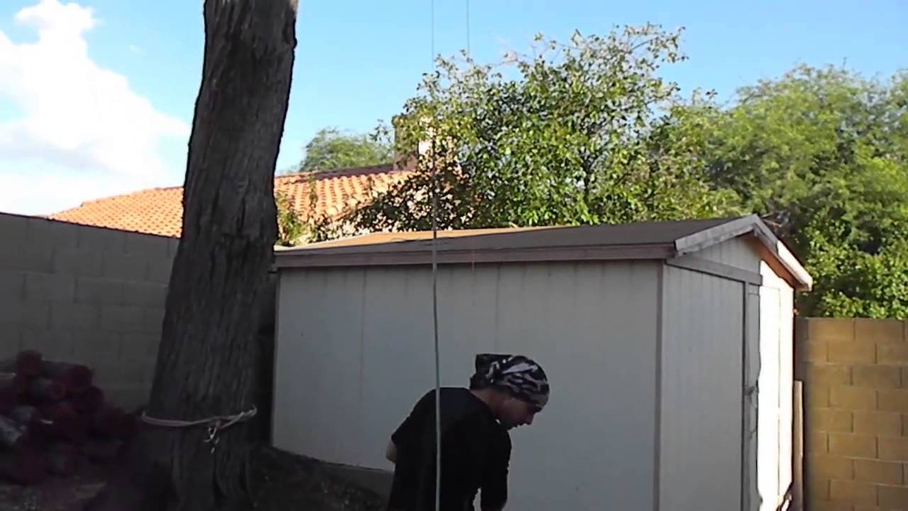 Preventing Spike Damage Using Advanced Rope Climbing Techniques - YouTube