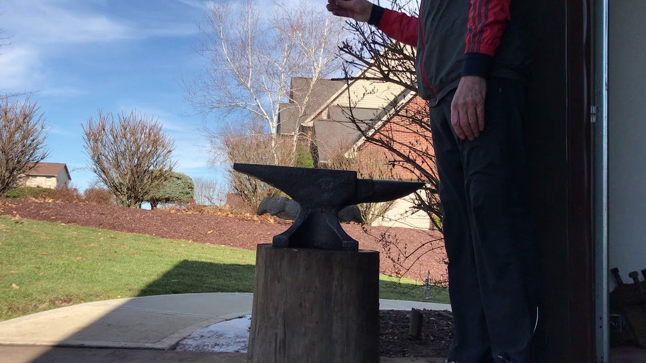 189 LBS ARM & HAMMER BLACKSMITH ANVIL - YouTube