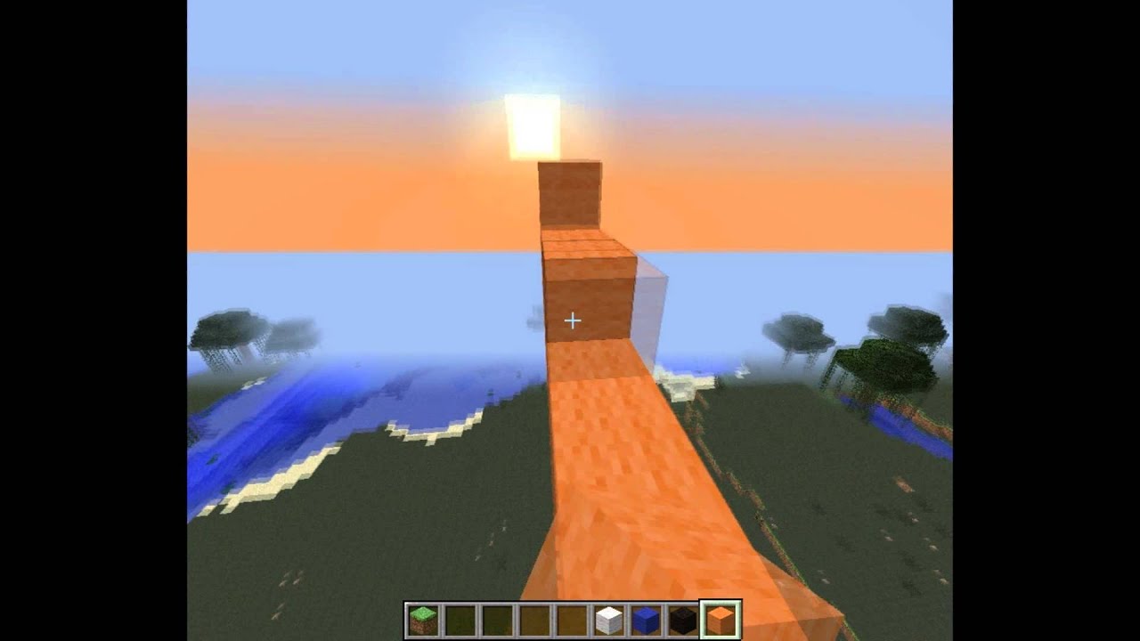 Minecraft SpeedBuild Orange Portal (Portal 1+2) - YouTube