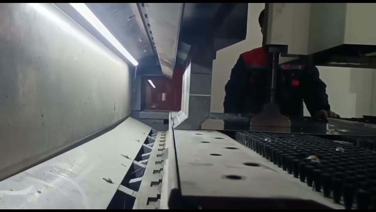 HOGI Flexible bending center Automatic panel bender Full Sevo motor drive, Speed upgrade! - YouTube