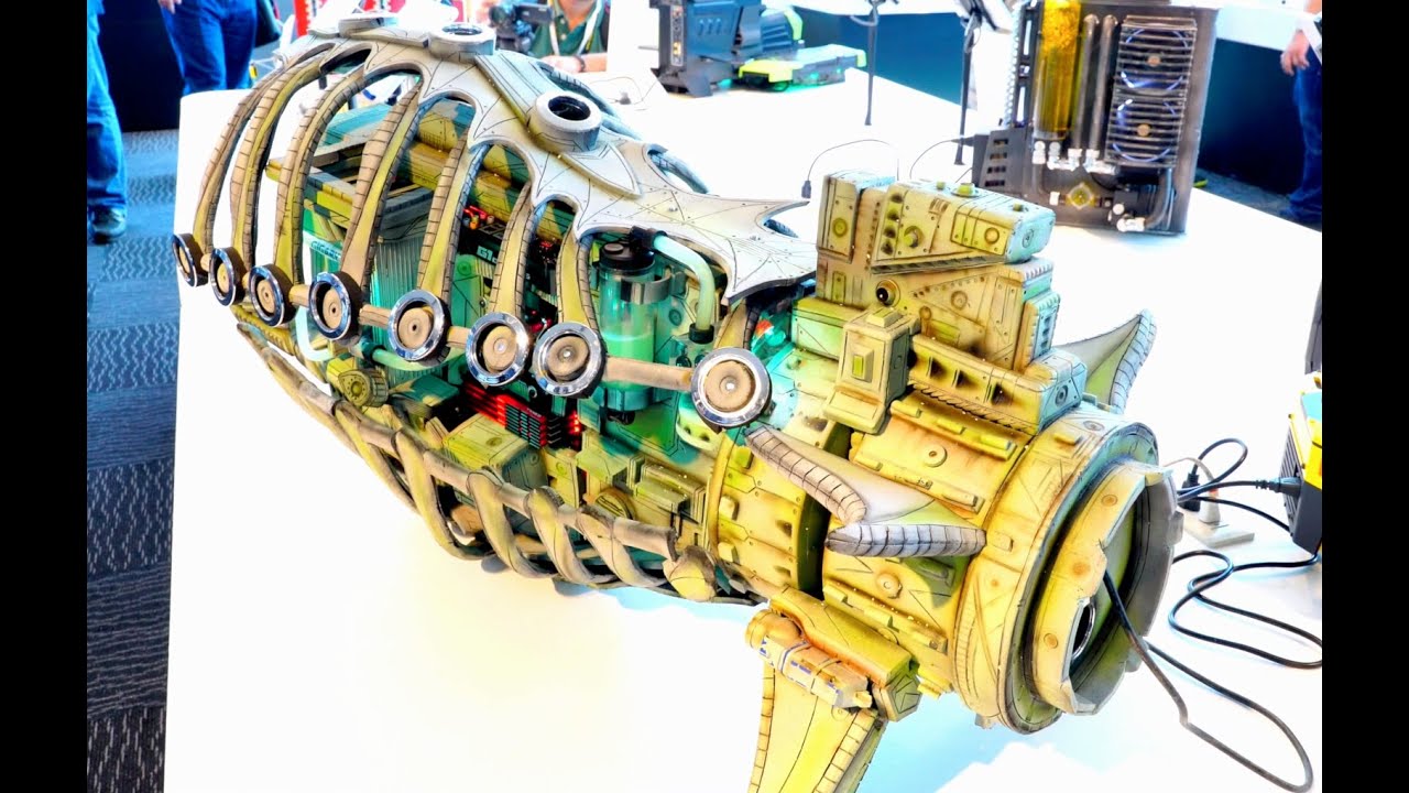 GIGABYTE COMPUTEX 2016 Case Mod from Brazil - YouTube