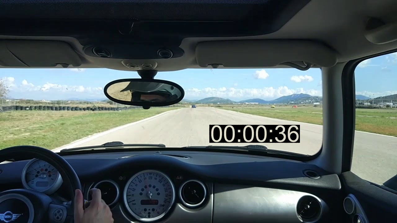 ΠΙΣΤΑ ΜΕΓΑΡΩΝ # MINI COOPER S R53 (STOCK)# 1:17.65# - YouTube