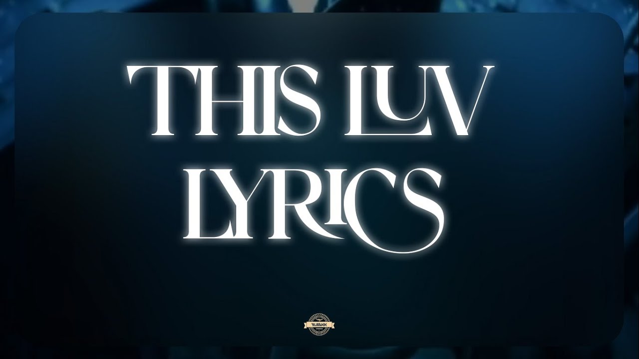 Donell Jones This Luv Lyrics - YouTube