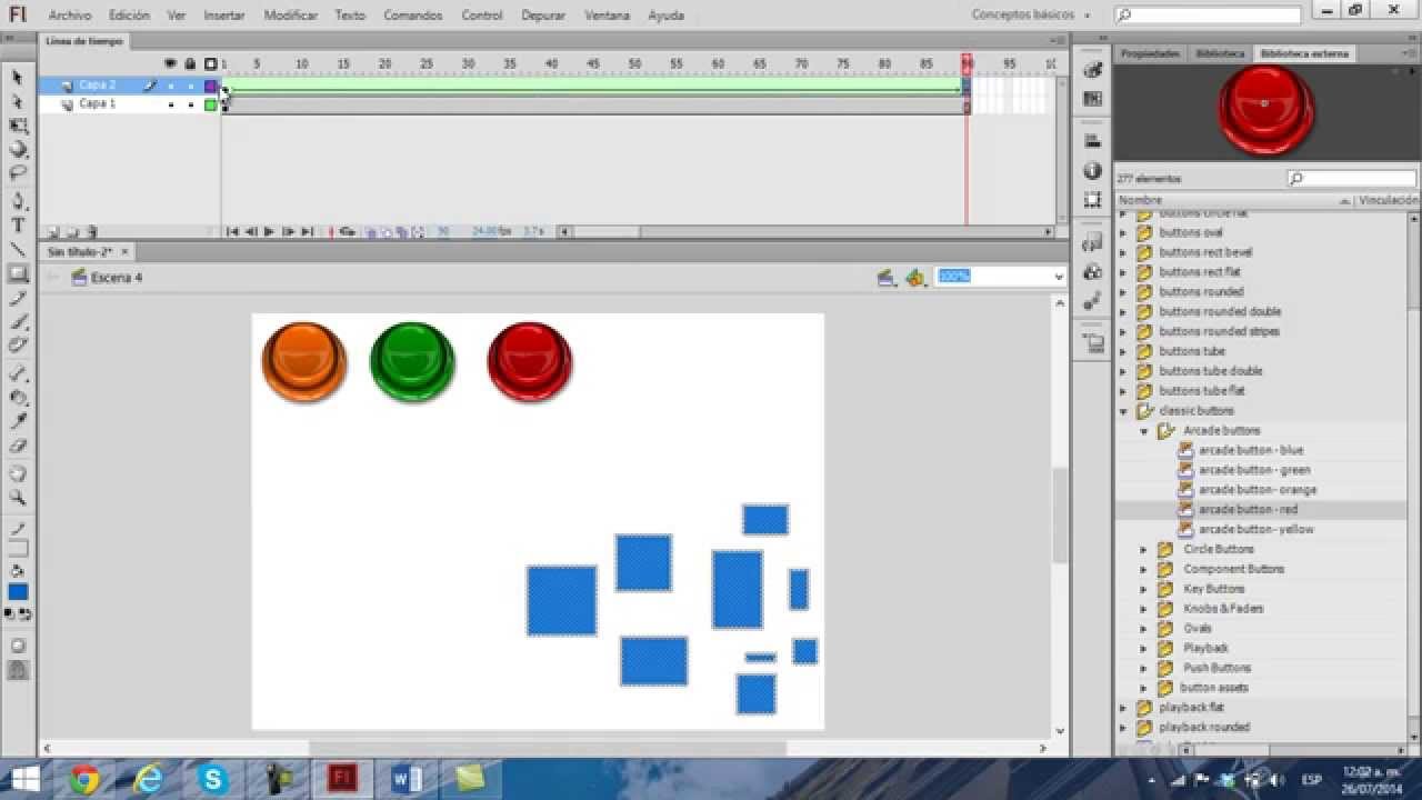 Macromedia flash CS6 - YouTube
