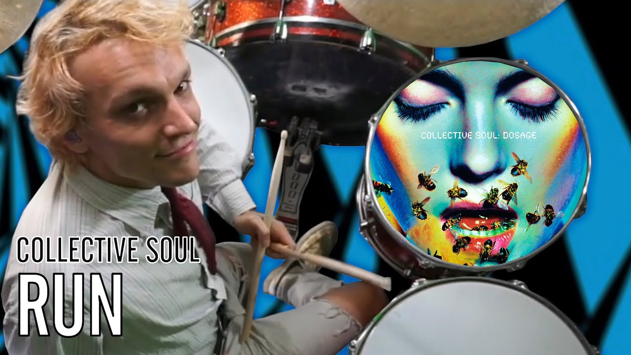Collective Soul - Run | Office Drummer [First Playthrough] - YouTube