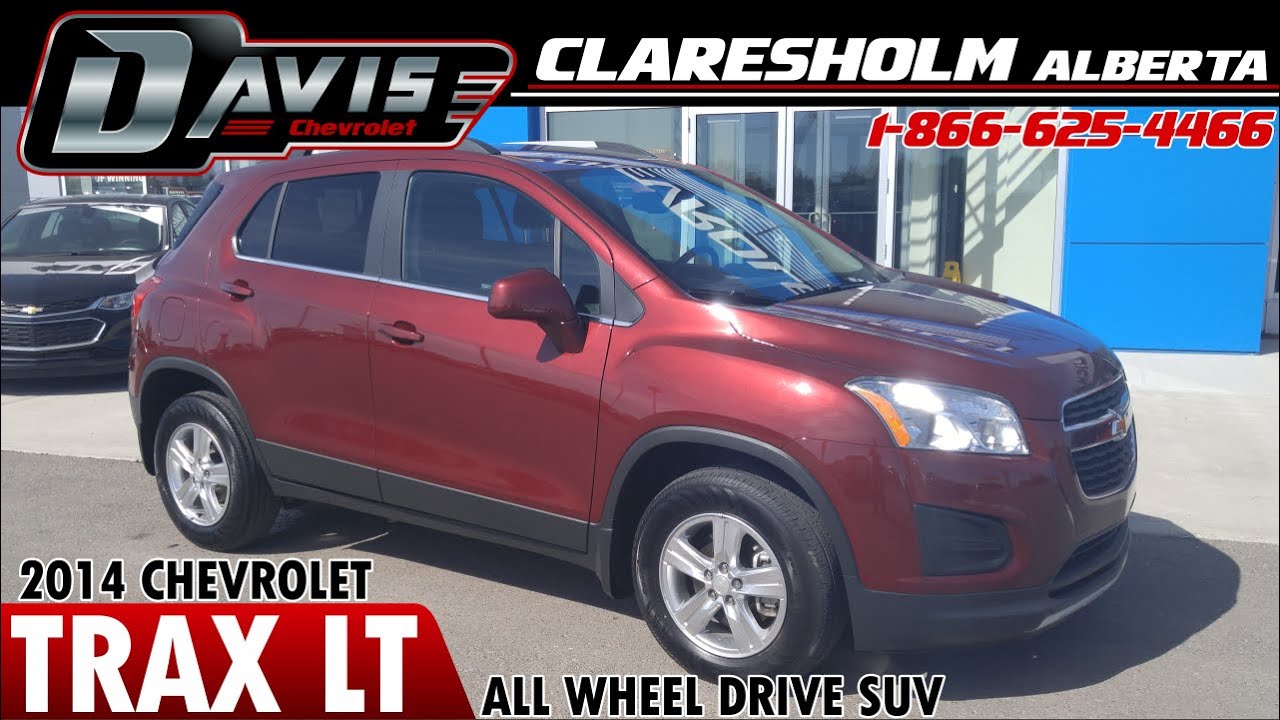 Used 2014 Red Chevrolet Trax LT | Davis Claresholm | Lethbridge ...