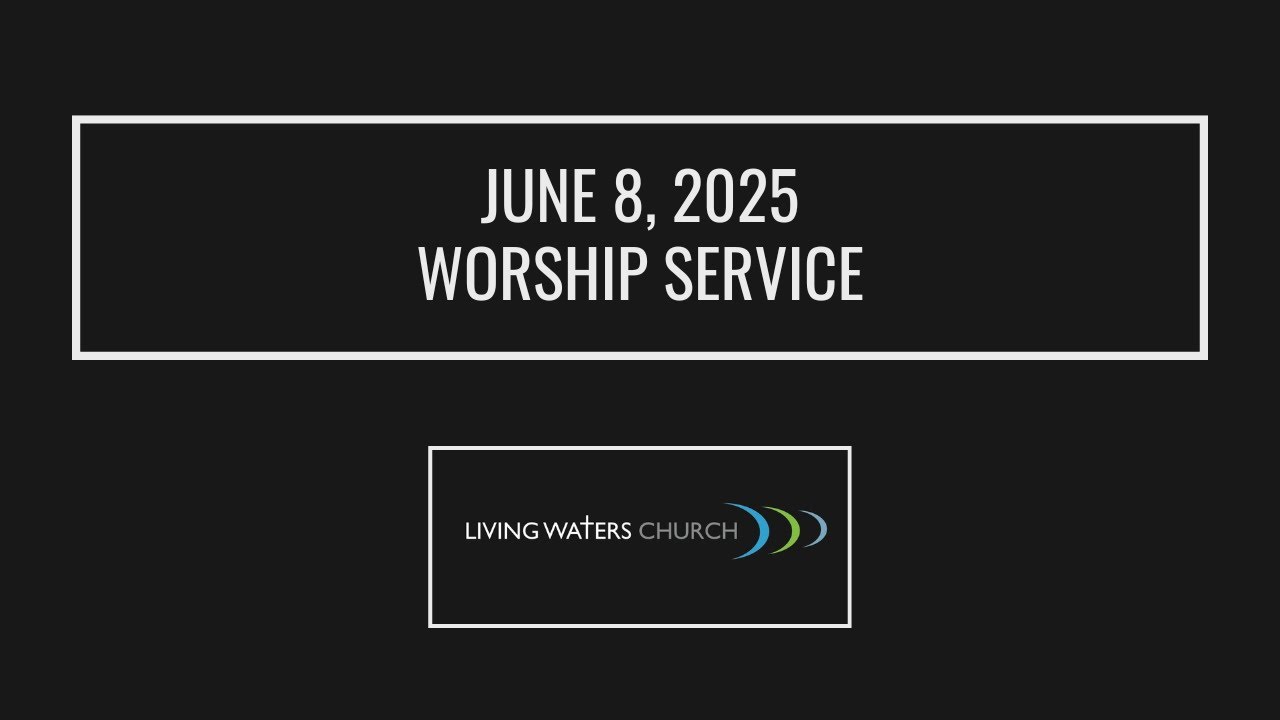 Sunday June 8, 2025 Worship Service - YouTube