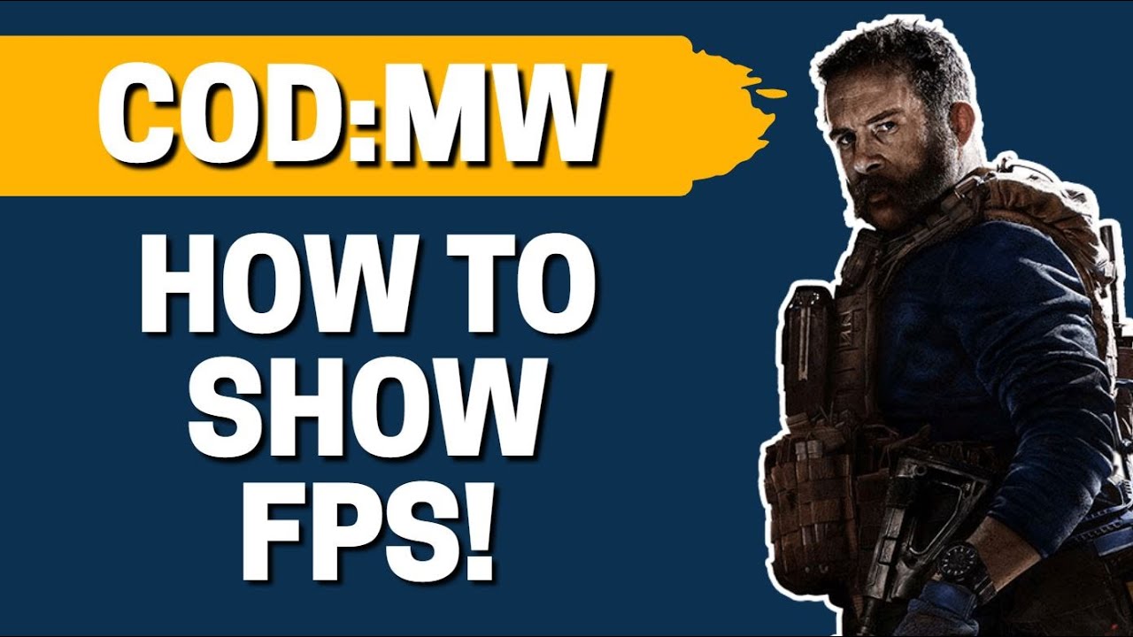 How To Enable Show FPS Counter COD Modern Warfare 2020 - YouTube