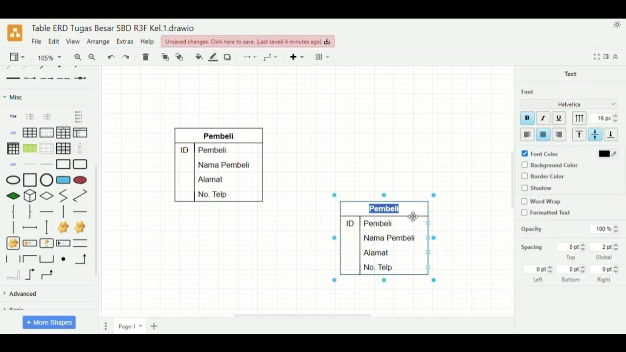 Tutorial Membuat Flowchart dengan Draw IO - YouTube