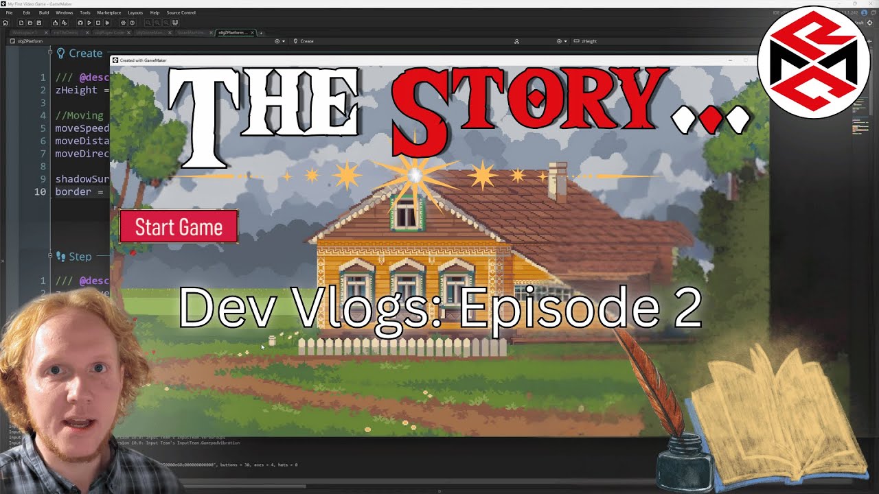 Game Dev Vlog Episode 2 - It's Story Time! - YouTube