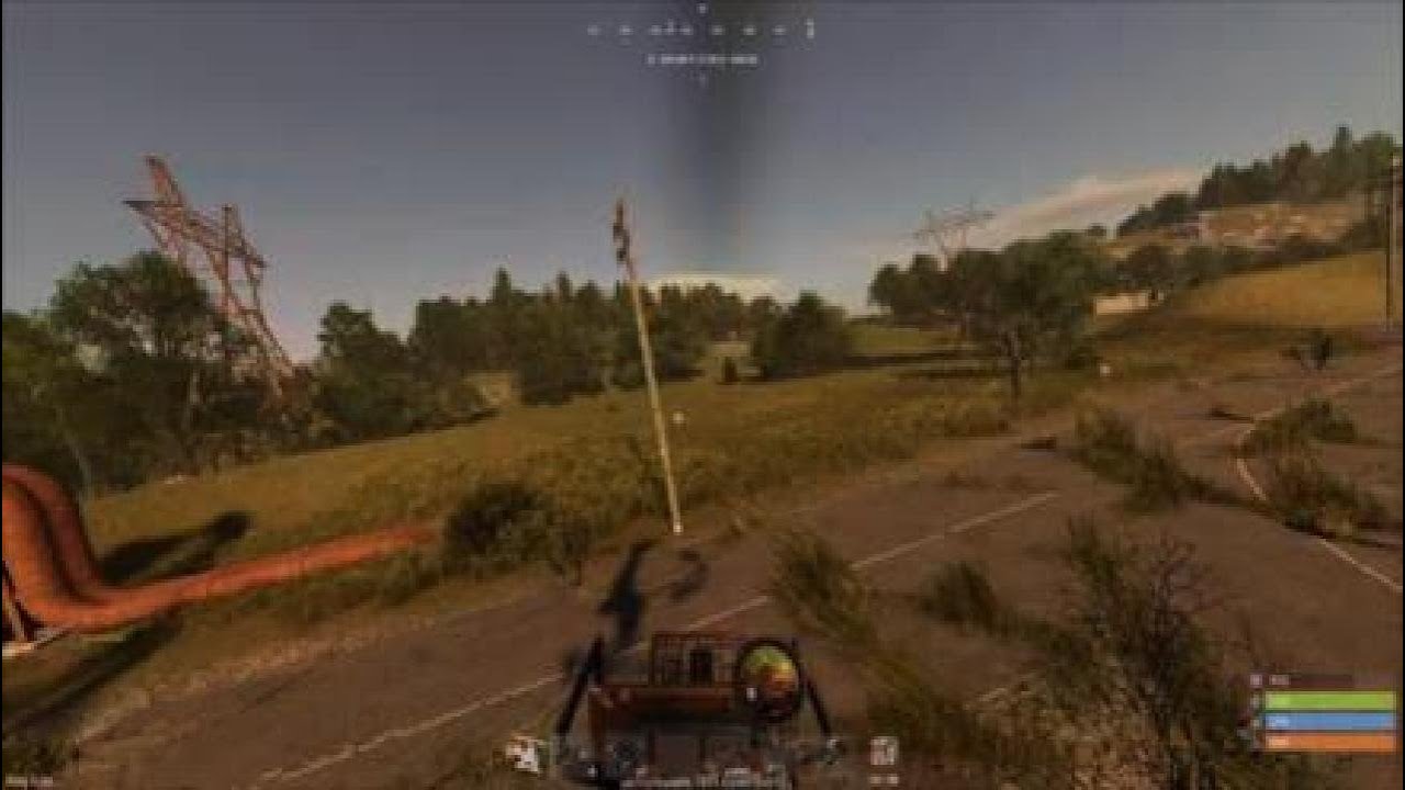 Rust Console Stunt Flying - YouTube
