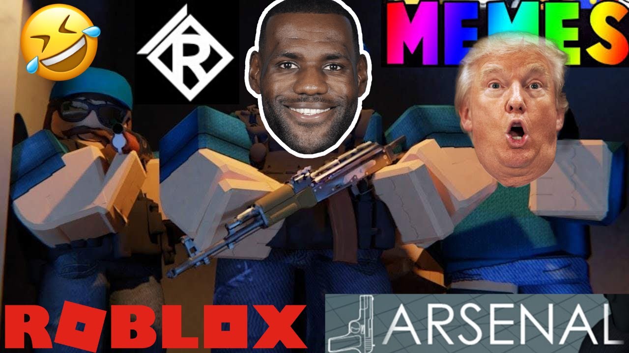 BEST ARSENAL FOOTAGE [GREEN SCREEN MEMES] (ROBLOX ARSENAL) - YouTube