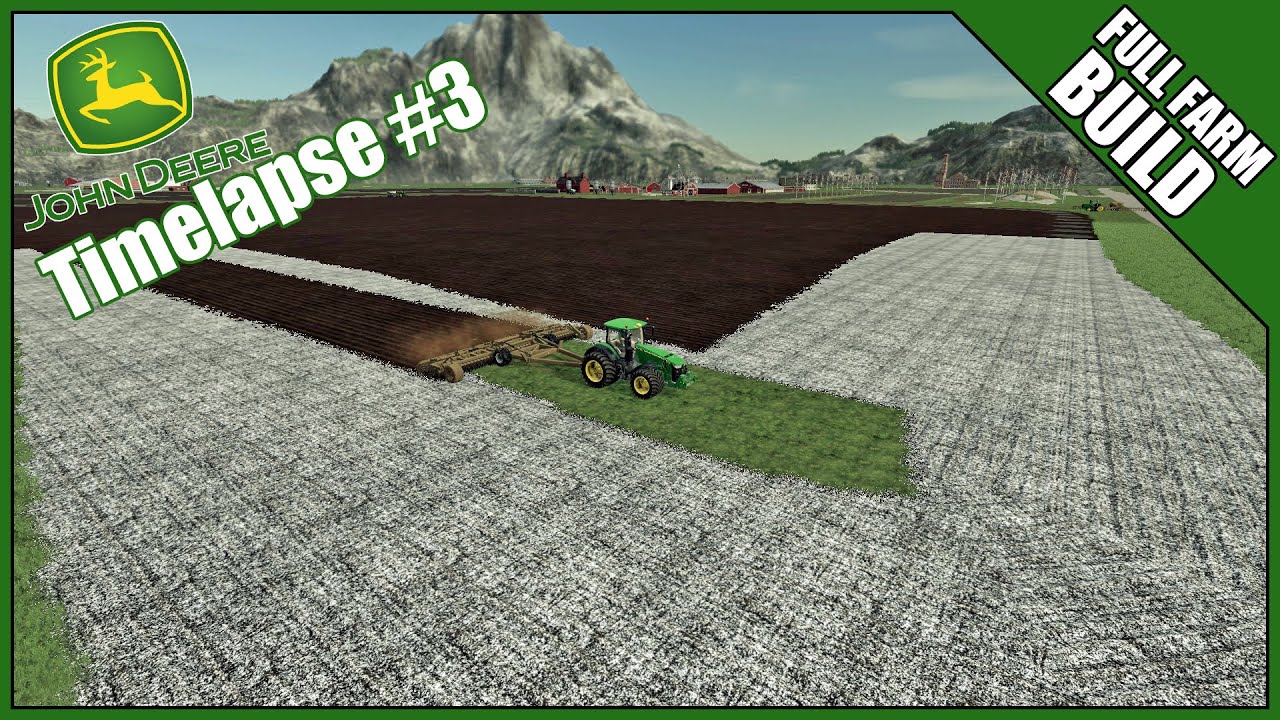 Full Farm Build #3 FS19 - Flat Map - Seasons - John Deere - YouTube