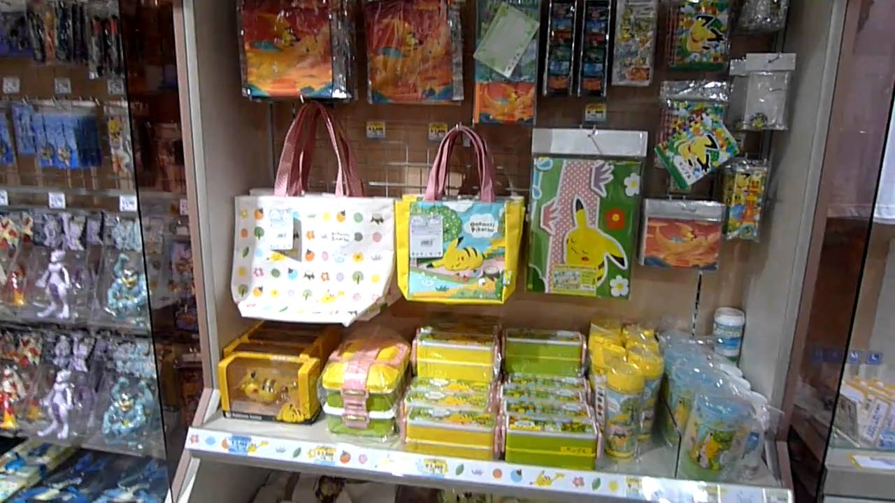 My visit to the Pokemon store! - YouTube