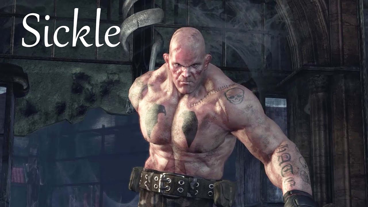 Batman Arkham City - Sickle Boss Fight - YouTube