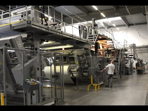 POLYTYPE - COATING and LAMINATION LINE -- KASCHIERANLAGE POLYTYPE BB ...