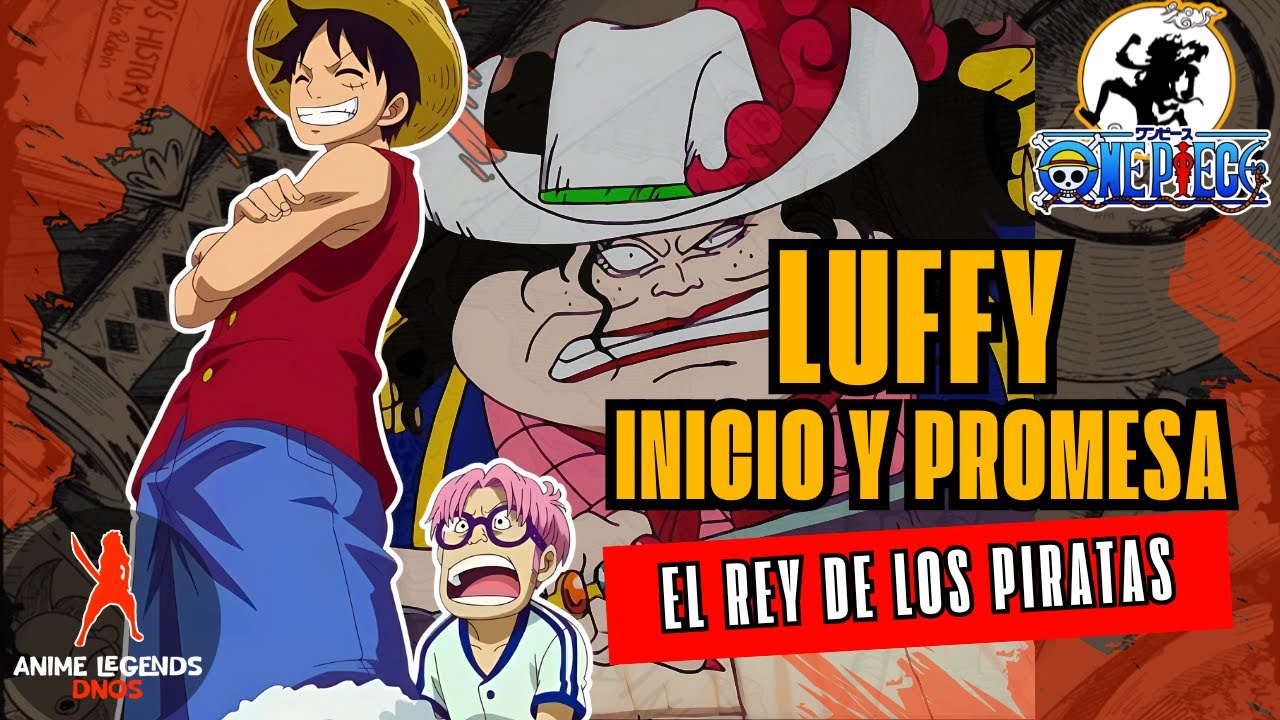 ONE PIECE | Cap. 1: El inicio de Luffy y la promesa de ser Rey de los ...