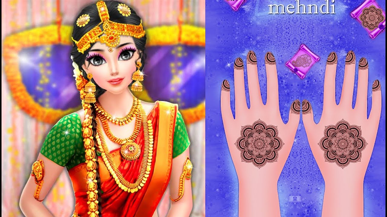 Indian Mehndi Makeup Games | Saubhaya Makeup