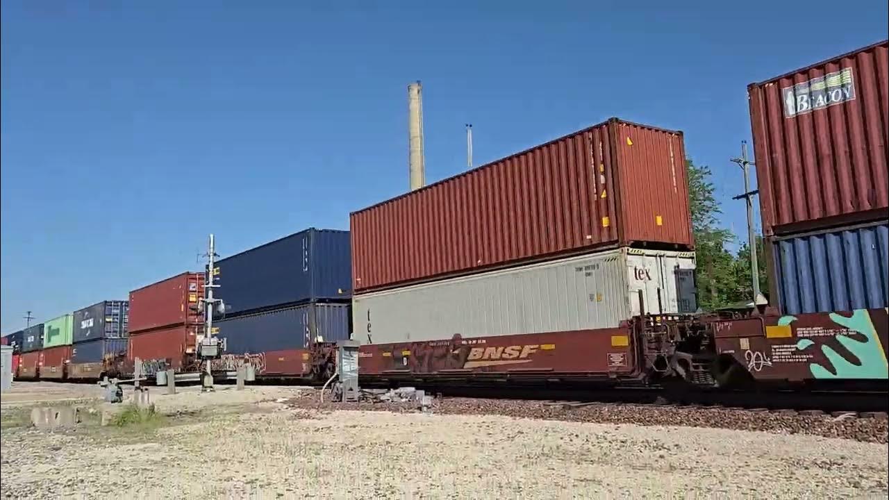 BNSF Chillicothe sub Kernan, IL 05/19/24 - YouTube