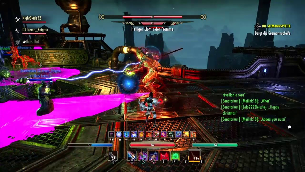 Eso NAS Raid with 1 Tank and 2 DD's full run - YouTube