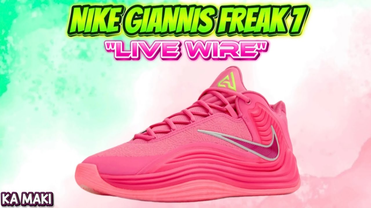 NIKE GIANNIS FREAK 7 "LIVE WIRE" - YouTube