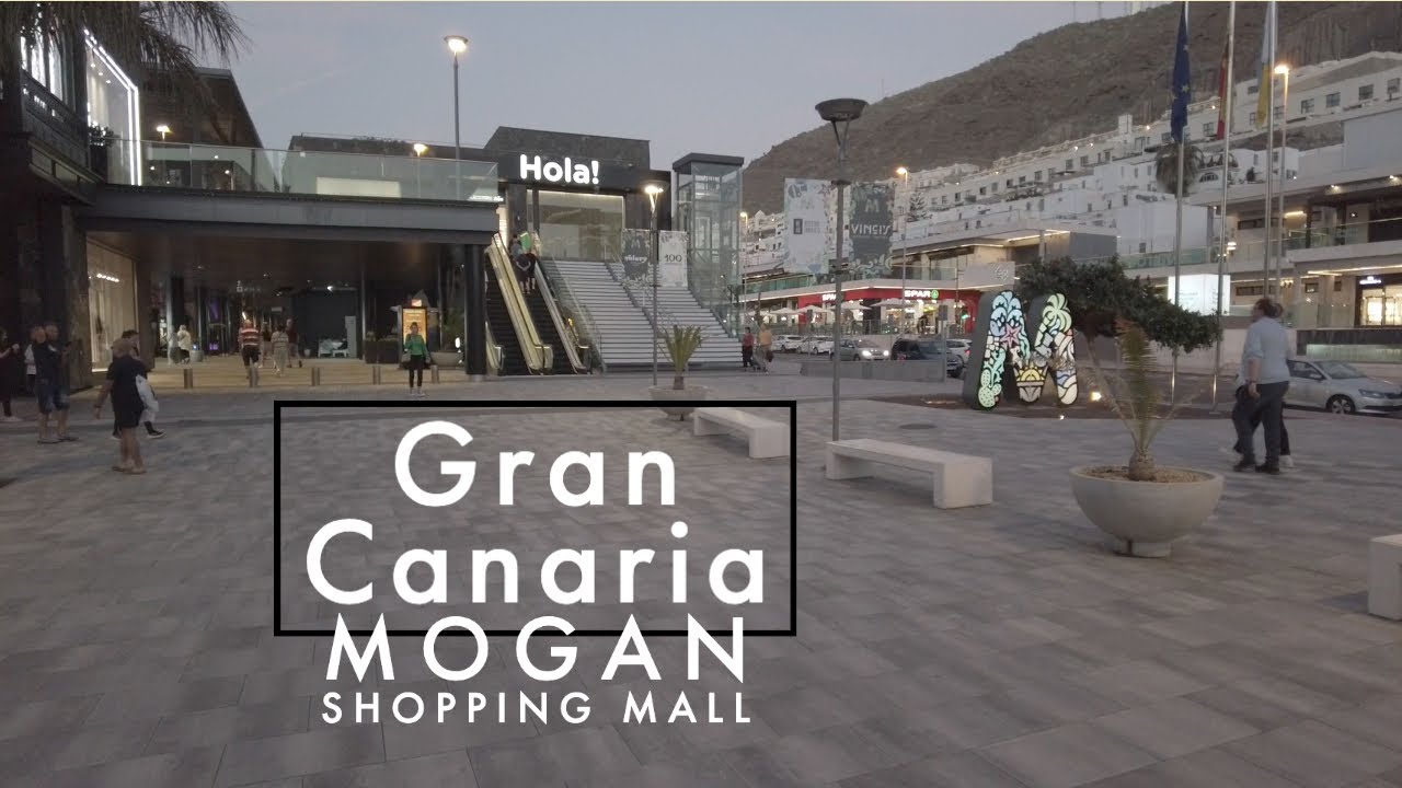 Gran Canaria Mogan Shopping Mall Puerto Rico - YouTube