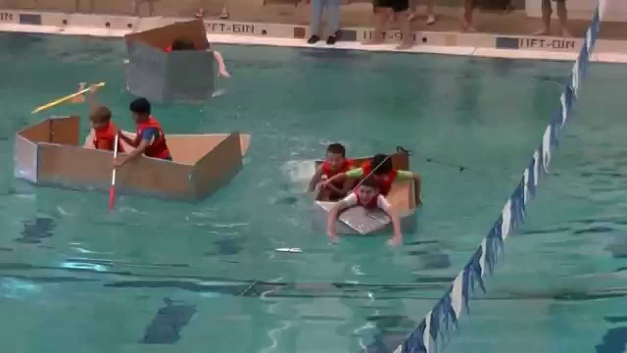 Trinity Meadows Boat Race 2015. Round One. - YouTube