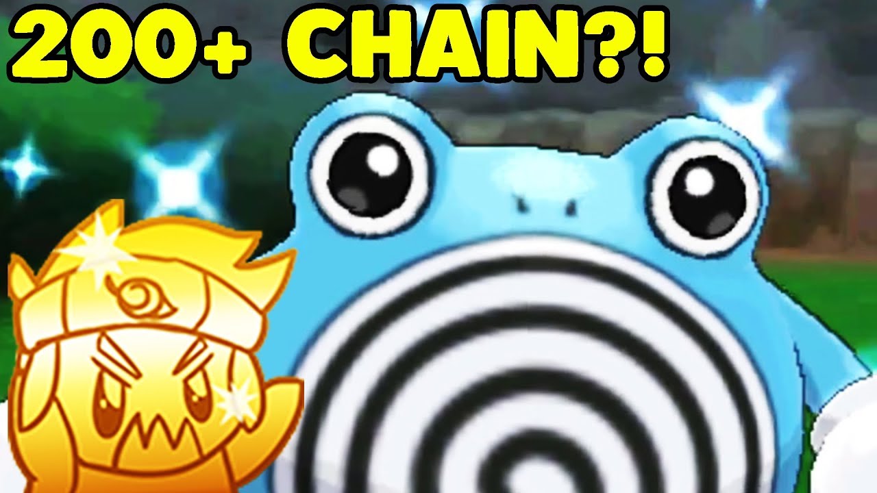 200+ Chain for a Shiny Poliwhirl.... in Pokemon X and Y - YouTube