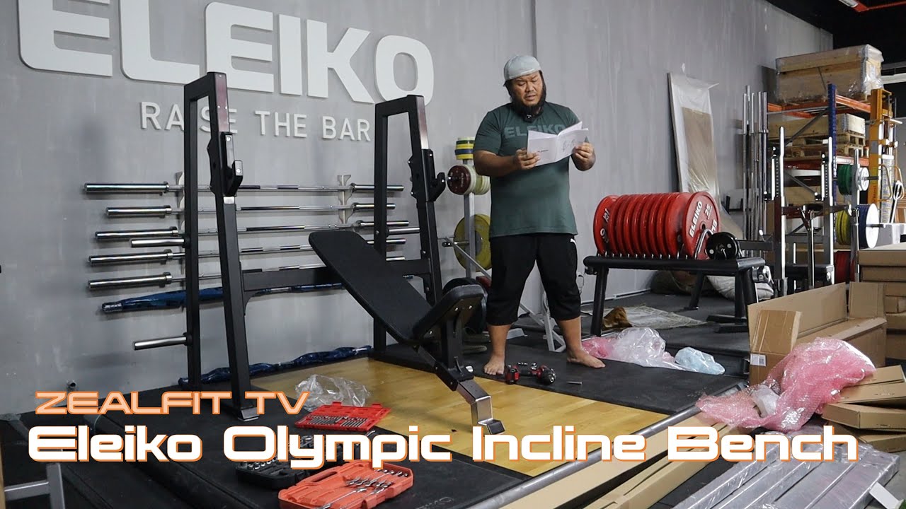 Eleiko Olympic Incline Bench "Unboxing" - YouTube