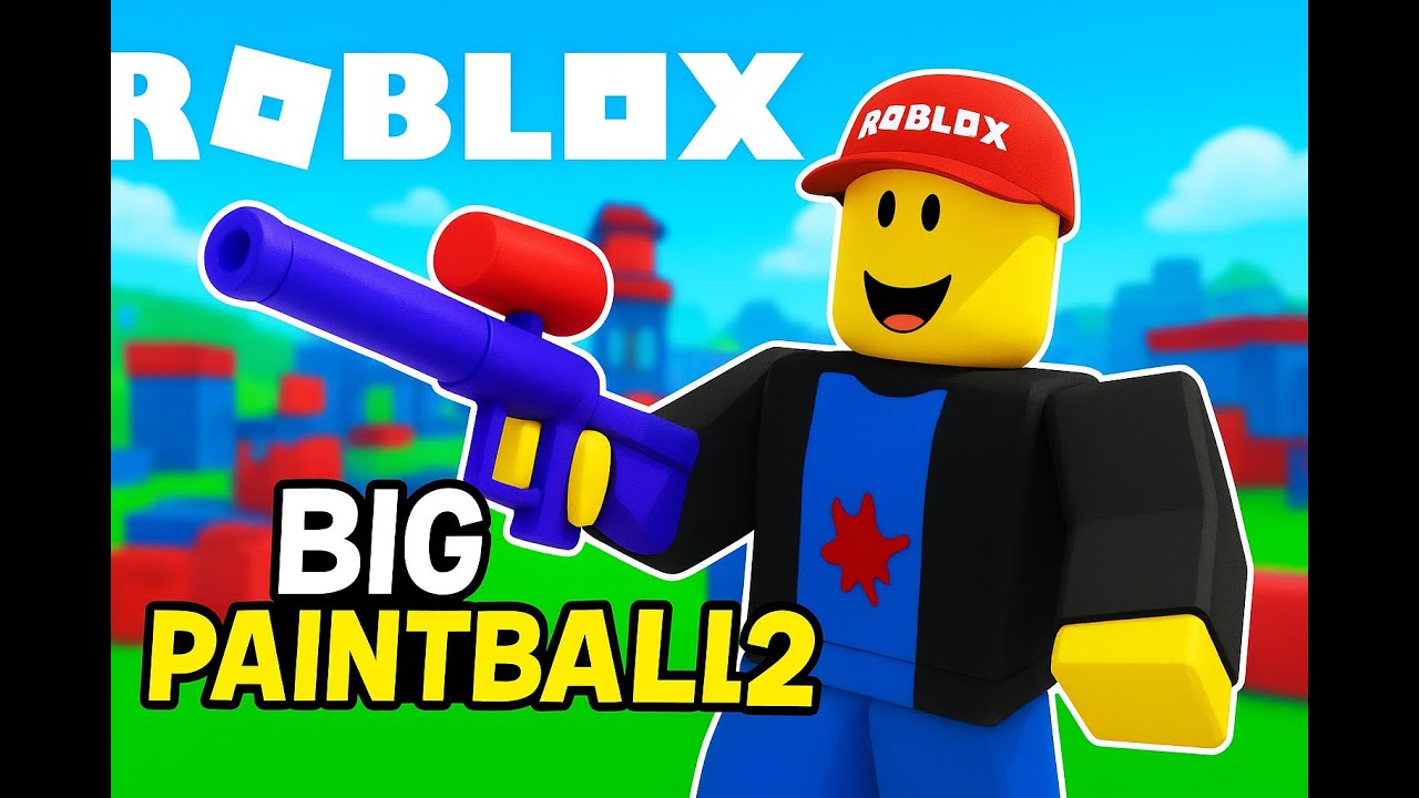 🔥 Roblox Big Paintball 2 CRAZY Gameplay 🎯 | #Roblox #BigPaintball2 # ...