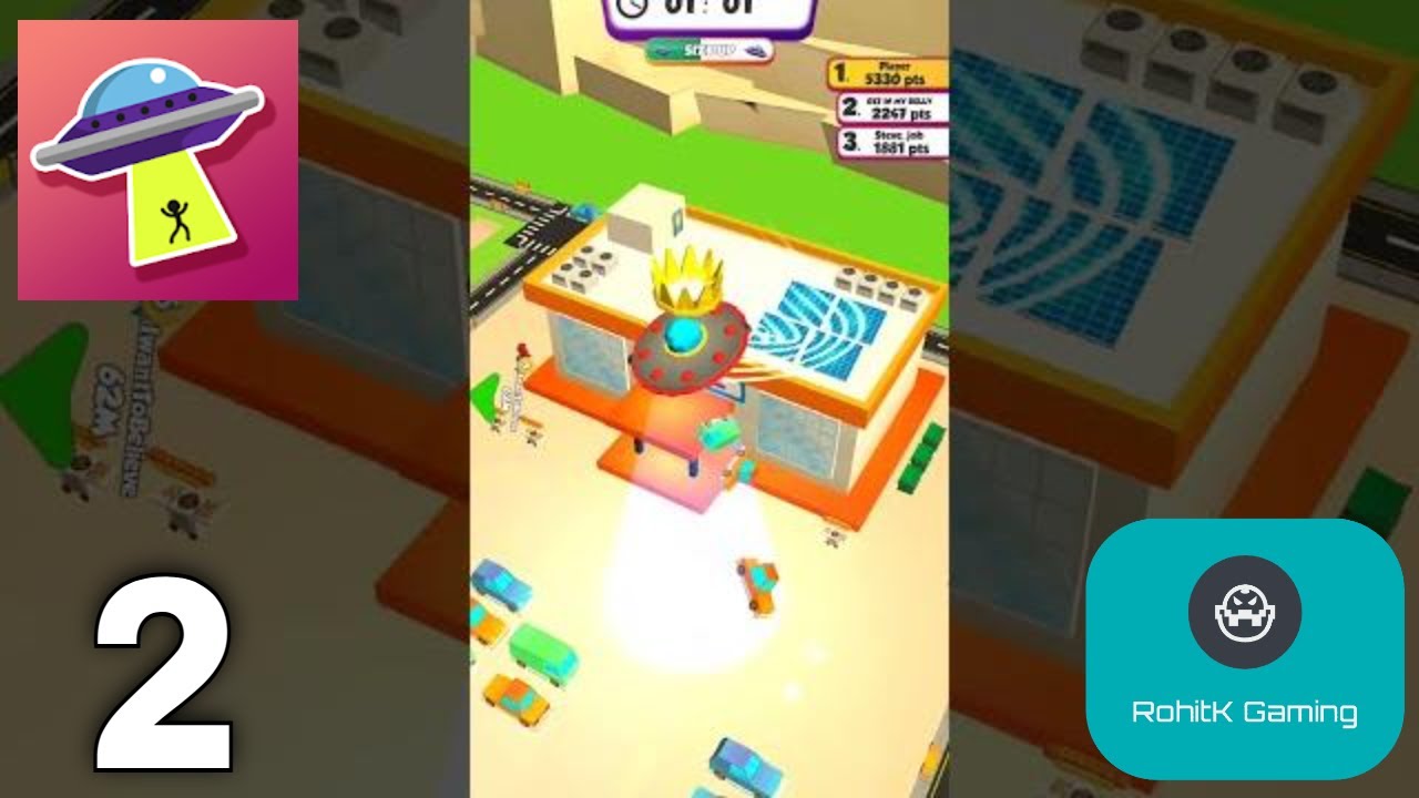 UFO.io: Multiplayer Game - Gameplay Part 2 All Levels Max Level ...