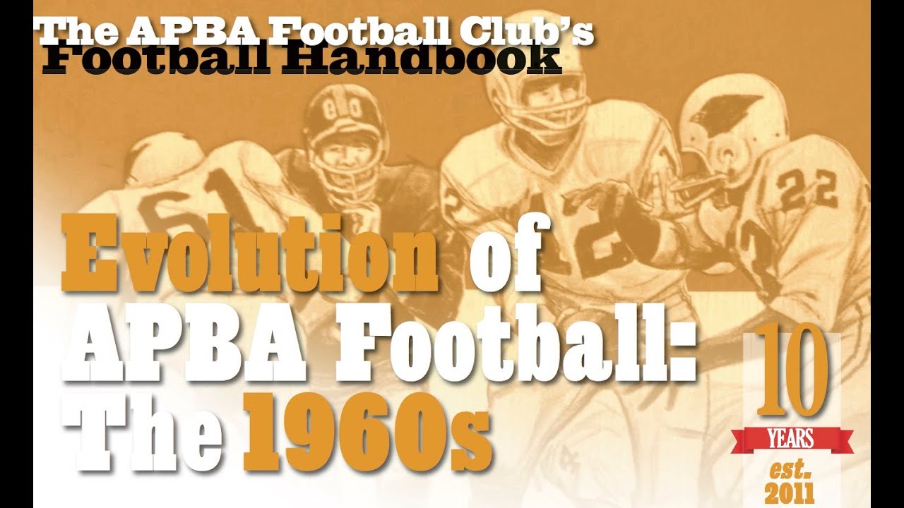 Evolution of APBA Football: The 1960s (digital APBA Football Handbook ...