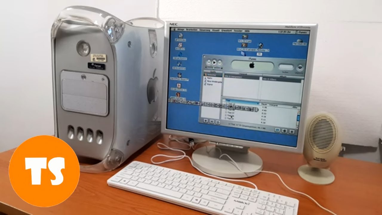 Retro PC: 2002 year Apple Power Macintosh G4. Loading Mac OS 9.2 # ...