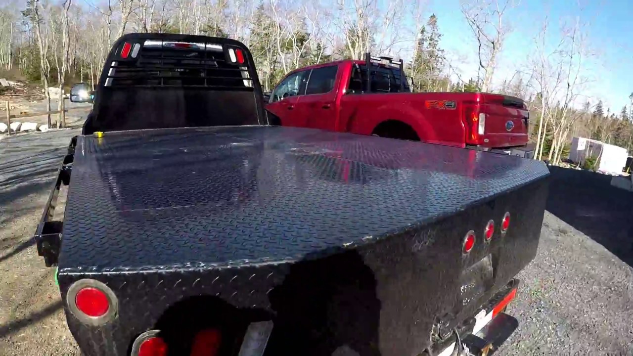 2017 F-550 Powerstroke diesel walk around and driving. - YouTube