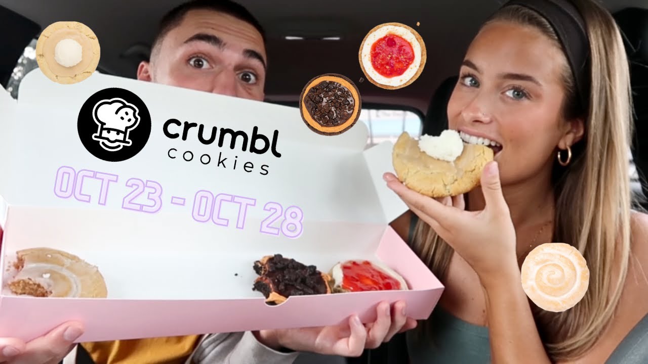 Crumbl Cookies Review! October 23 - October 28 - YouTube