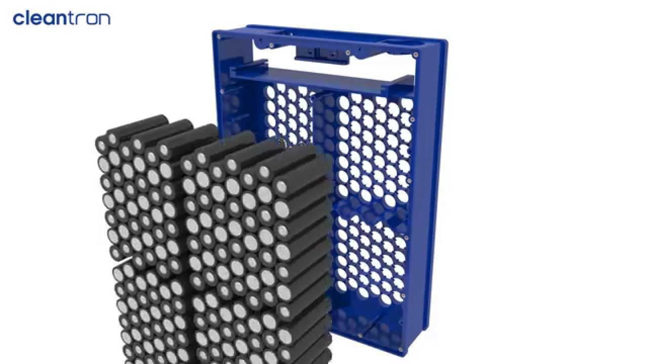 Cleantron batterypack - YouTube