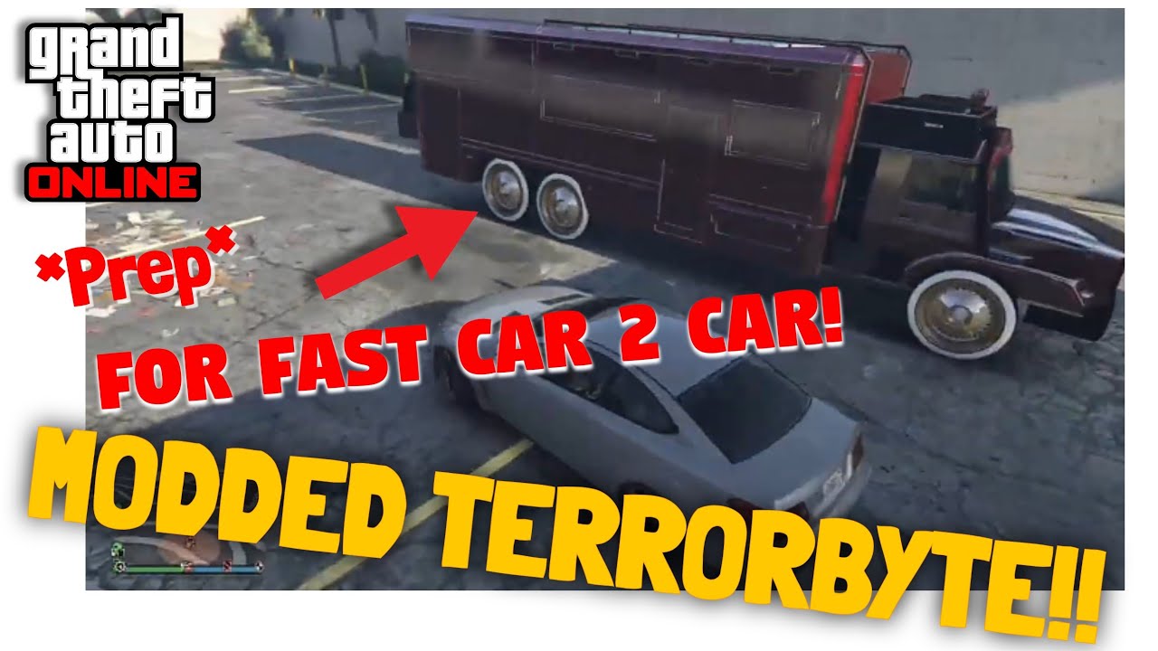 *Car2Car Prep* HOW TO GET MODDED TERRORBYTE FOR NEW FASTER MERGE in GTA ...