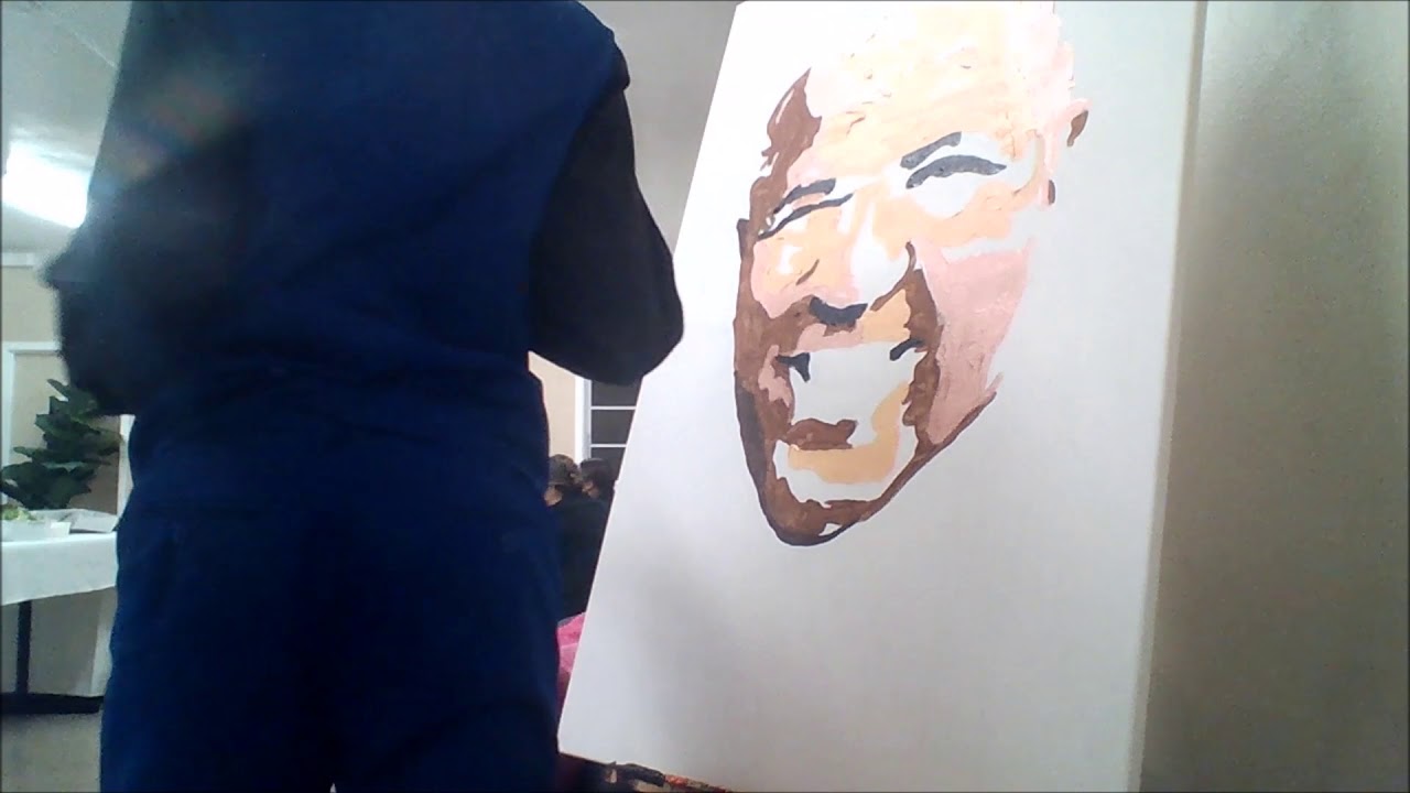 Painting Mr. Robert Frederick Smith!!!! - YouTube