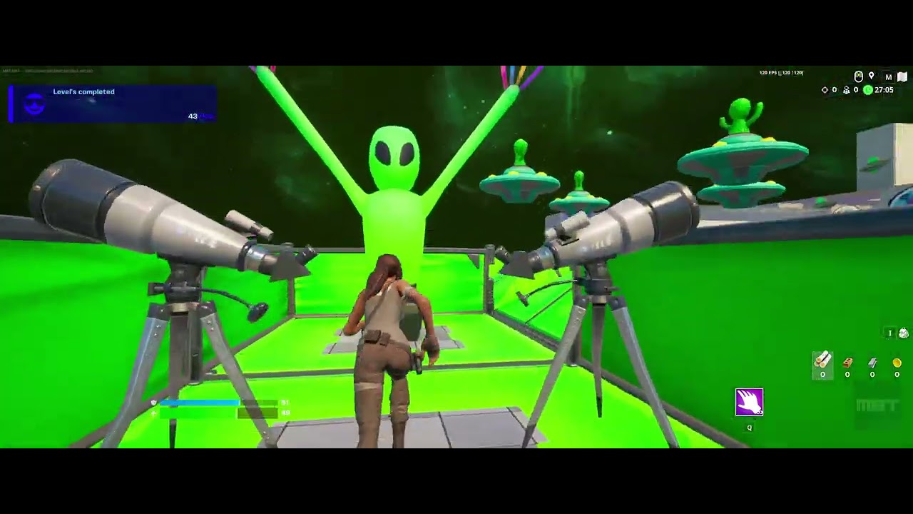 How YOU Can Complete Levels 41,42,43,44,45 in Fortnite 100 LEVEL ESCAPE ...