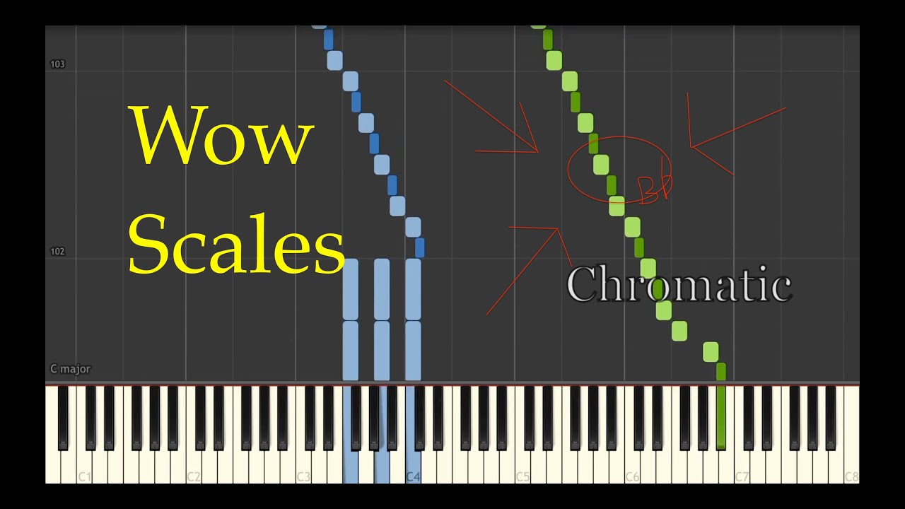 Piano Major Scales Tutorial.exe - YouTube