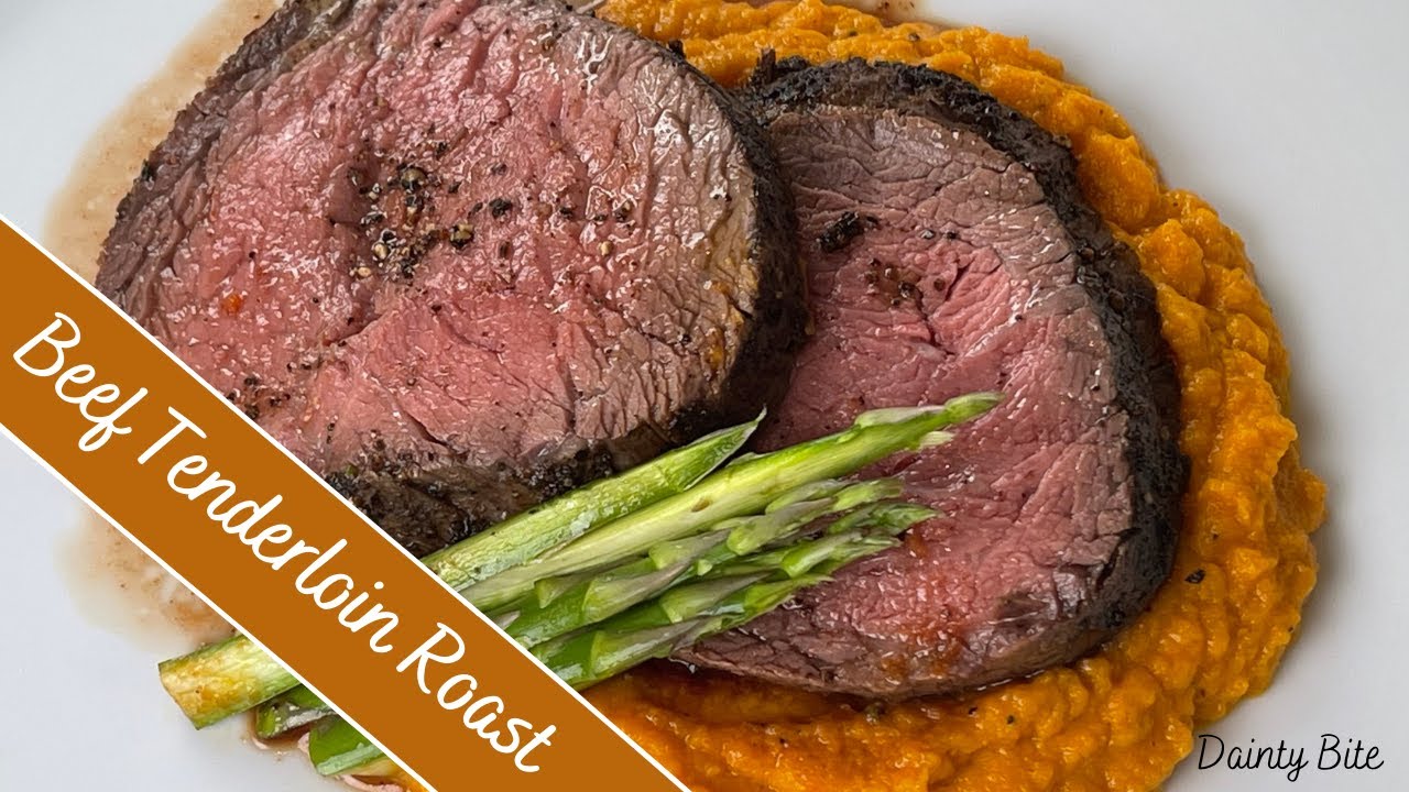 Perfect Oven Roasted Beef Tenderloin - YouTube