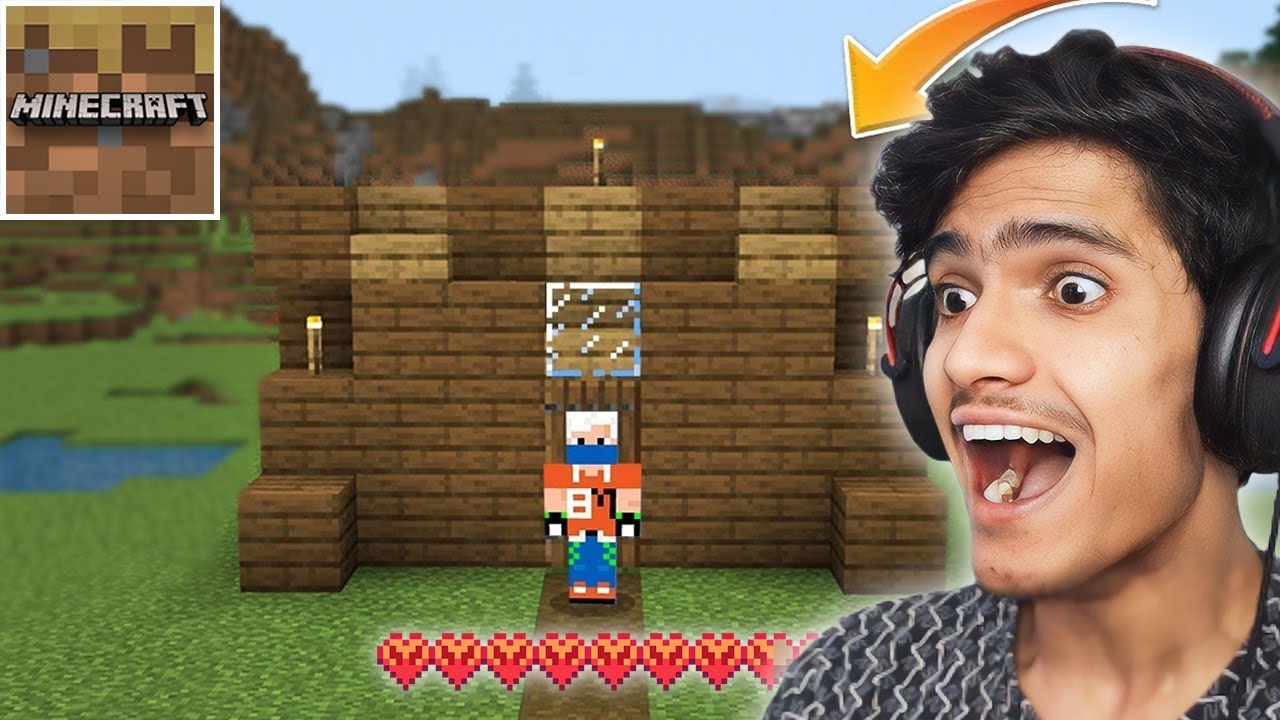 Playing Minecraft Trial In Hard Mode - YouTube