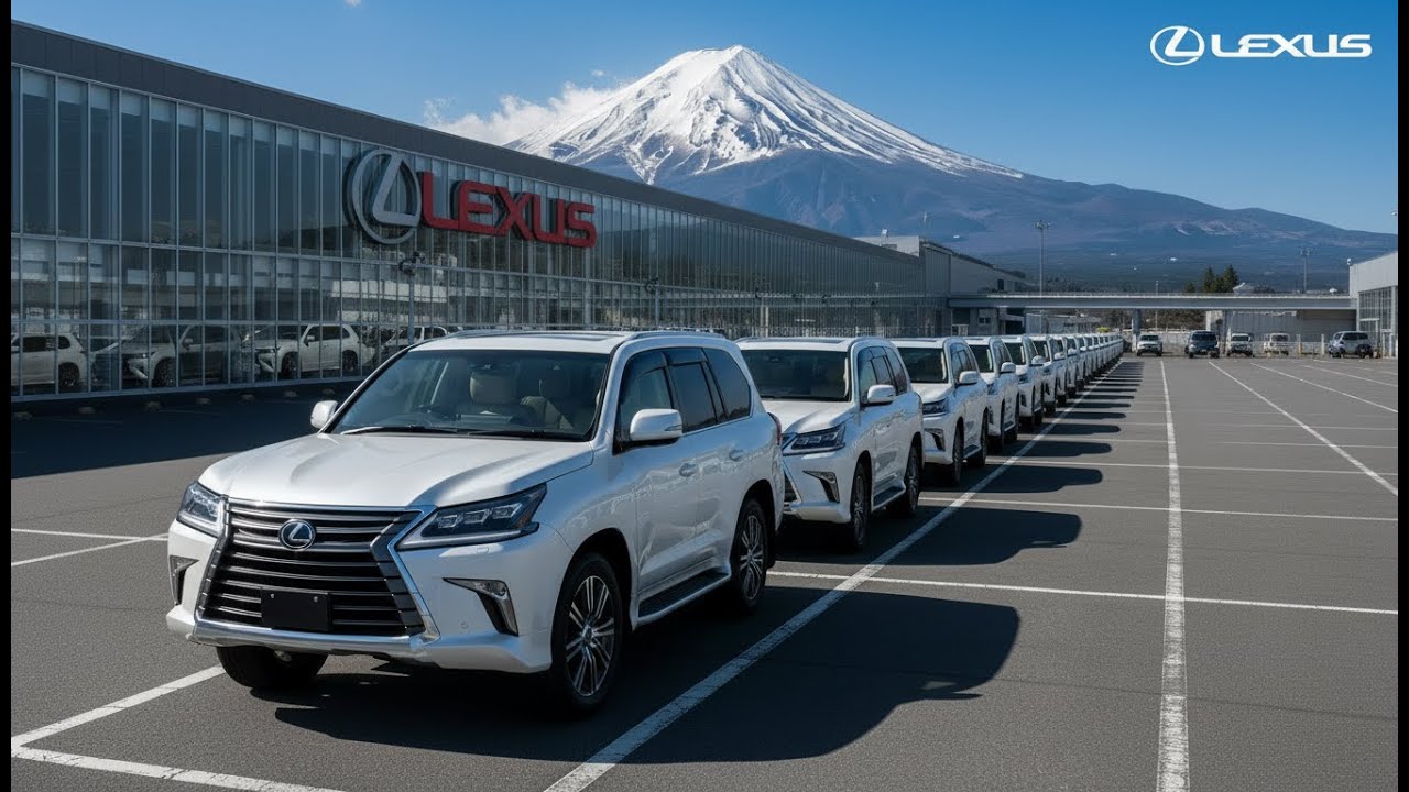They Build Lexus LX-570 Every Few Minutes in Japan–The Insane Luxury ...