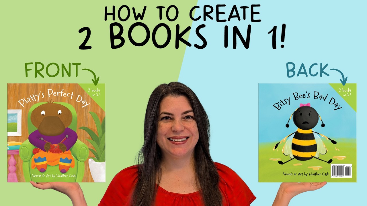 Create a 2-Sided (2-in-1) Children's Book - YouTube