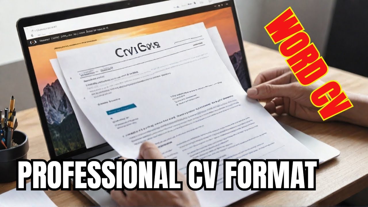 How to Create a Professional CV in Microsoft Word 2025! - YouTube